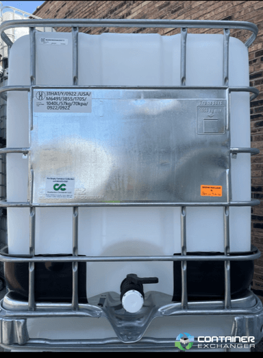 275 Gallon Rebottled totes with Quick Disconnect Viton valves In ...